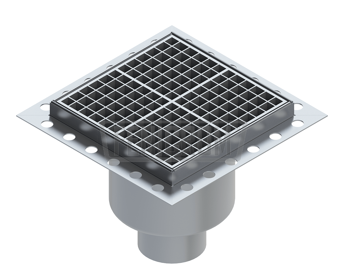 Stainless steel floor drains - Fenicrom Drain