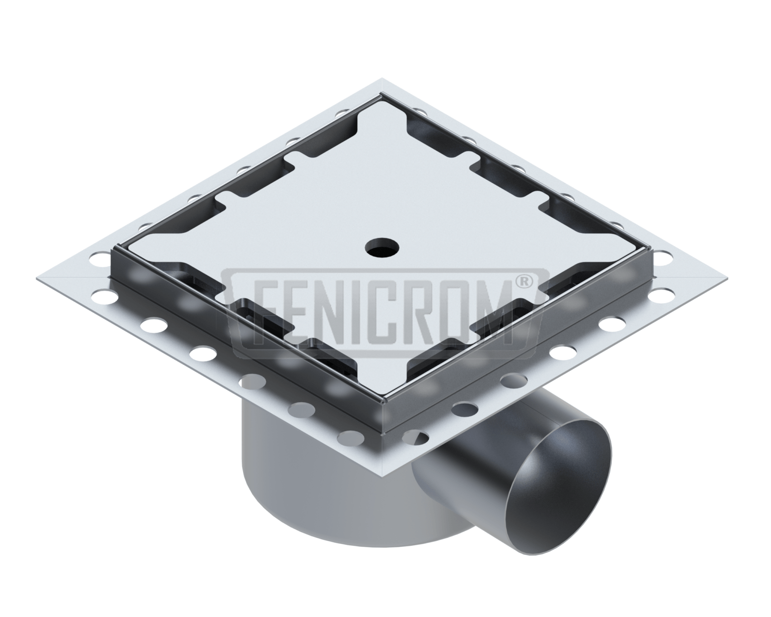 Stainless steel floor drains heavy duty - Fenicrom Drain
